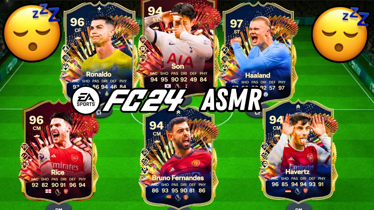 ASMR GAMING | Insane FC 24 ASMR Gameplay To 100% Help You Fall ASLEEP 💤 ...