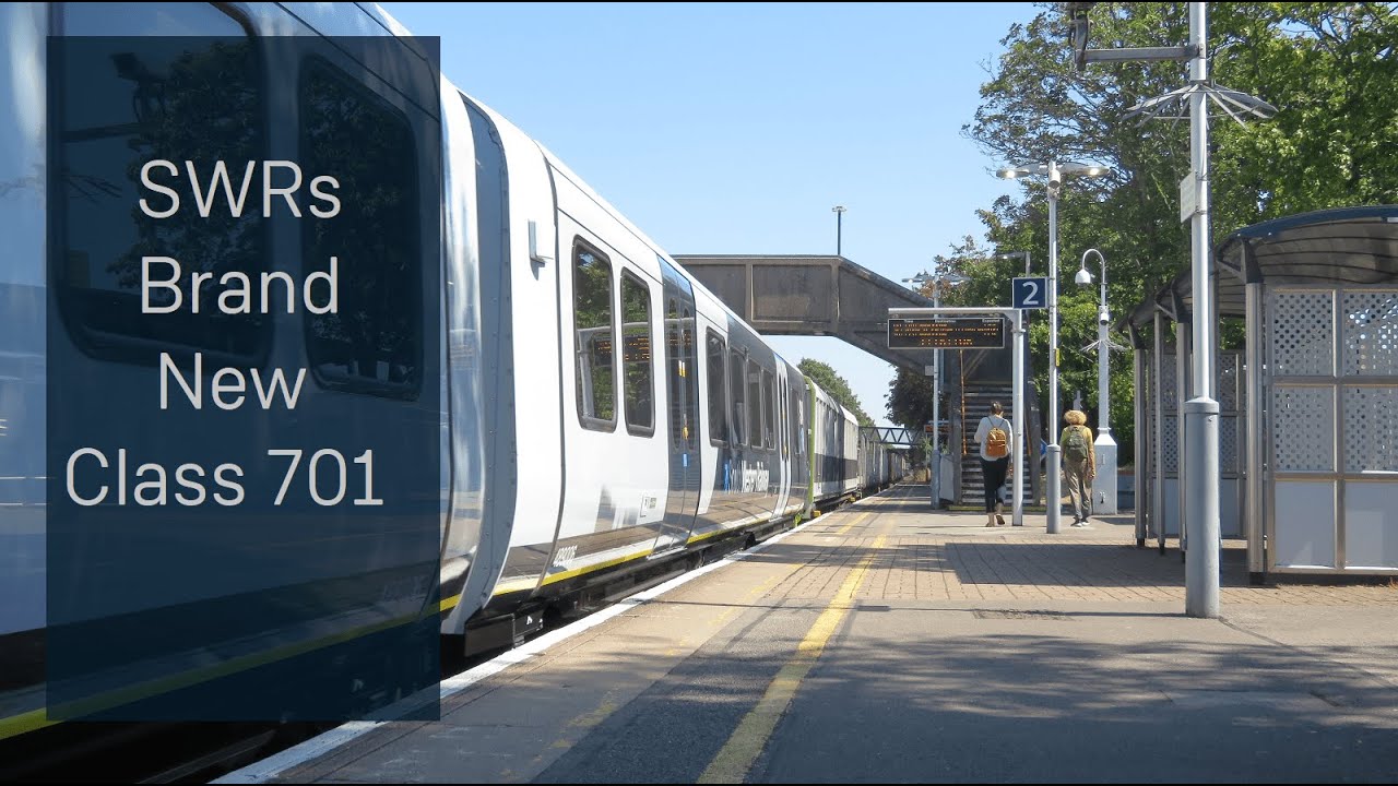 SWRs new fleet, the Class 701s - YouTube