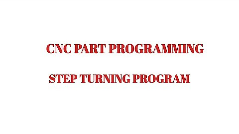 CNC Turning Program - YouTube