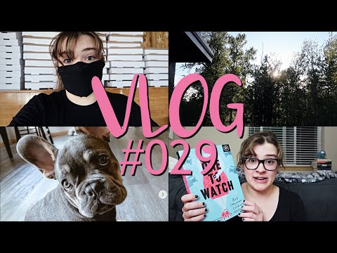Vlog #029 || going back to work, my sister got a puppy and a reading slump
