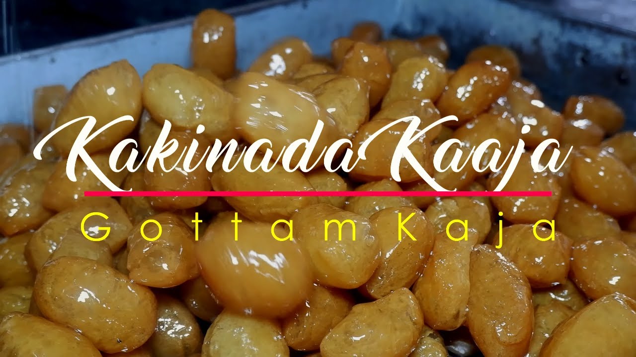 Kakinada Kaja (కాకినాడ కాజా) Recipe | Indian Dessert | Gottam Kaja # ...