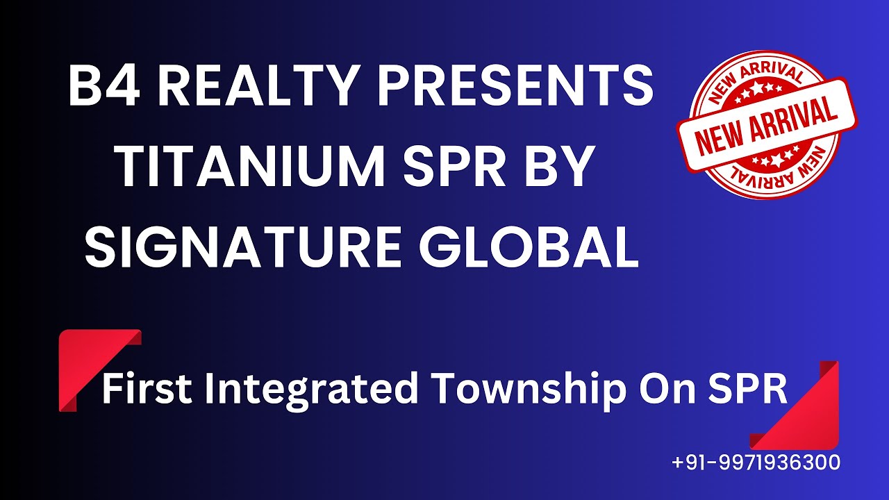 The Titanium SPR In Sector 71 by Signature Global - YouTube