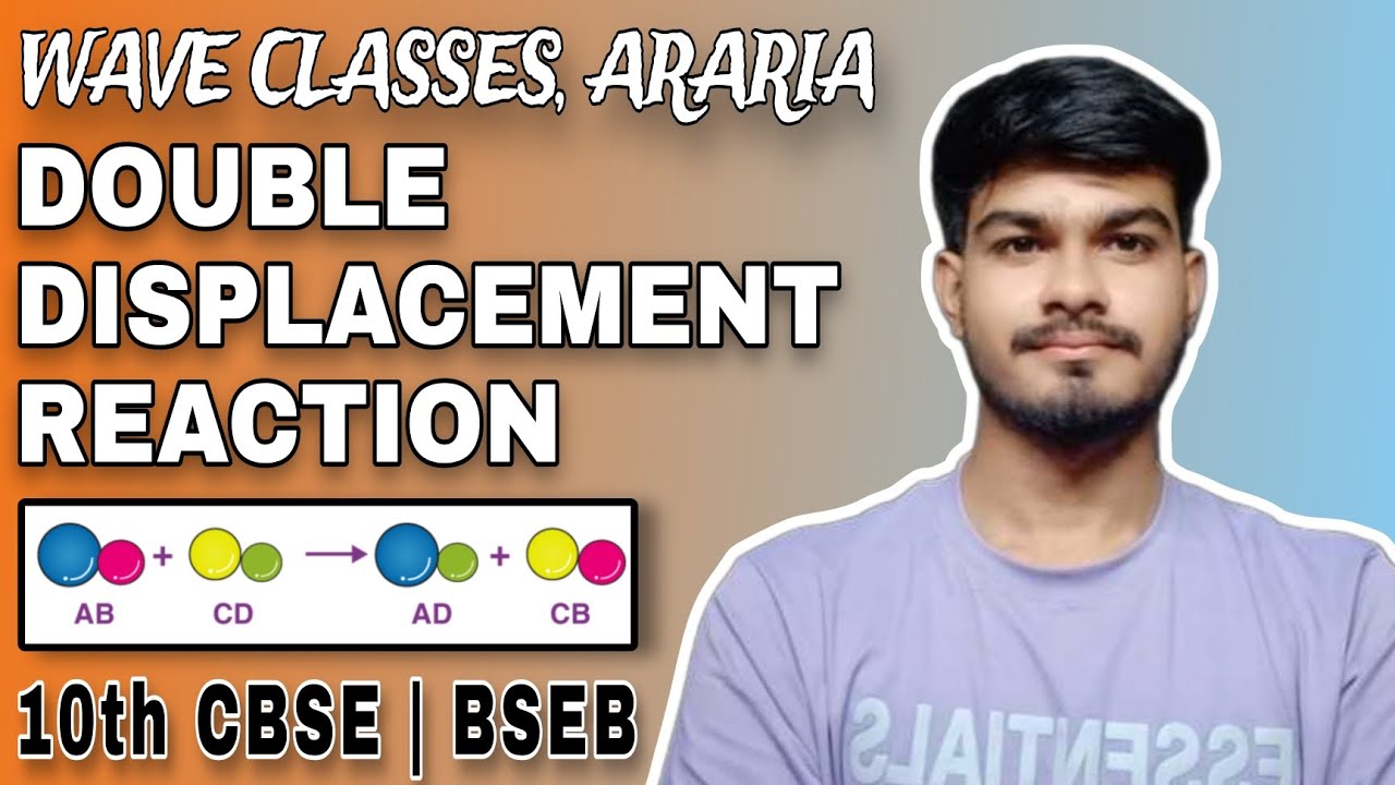 Double displacement Reaction | class 10th | #chemistry @Wave_classes_araria - YouTube