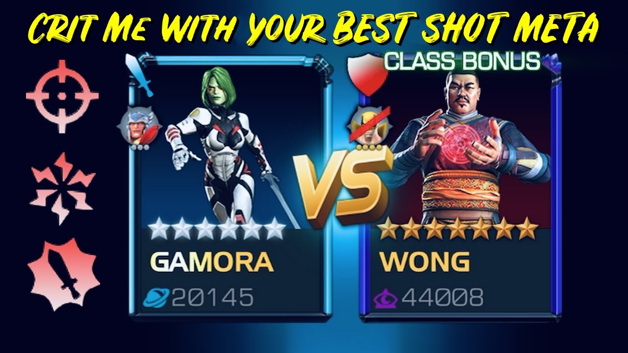 Gamora Deletes Wong From Existence! Crit Me with Your Best Shot Meta ...
