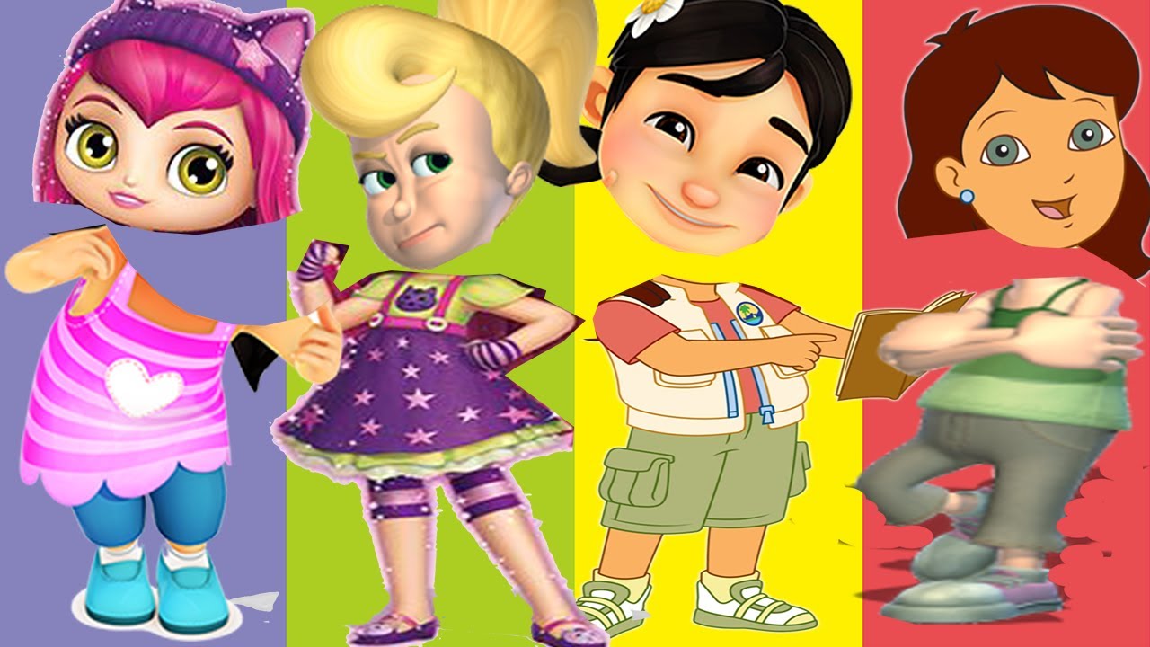 Wrong Heads Alice Dora The Explorer Ara Cindy Jimmy Neutron Finger ...