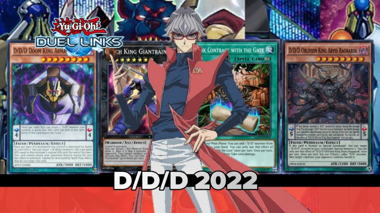 DDD Champhion Deck 2022 - Duel Links - YouTube