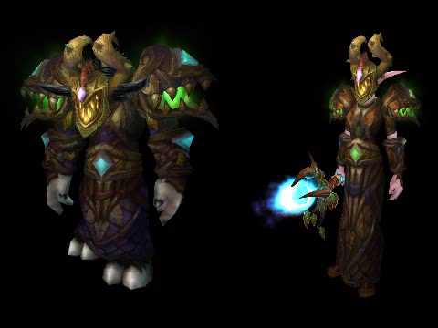 TIER 10 armor sets patch 3.3 the icecrown citadell - YouTube