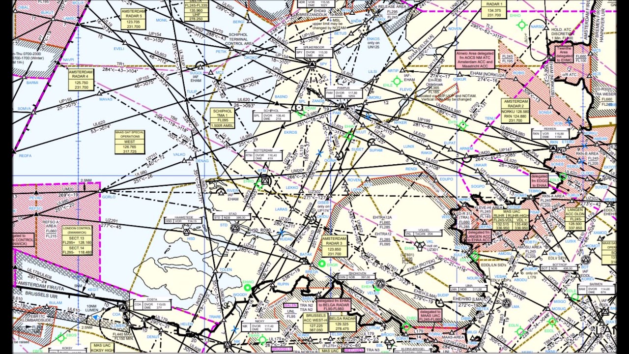 Maastricht Upper Area Control MUAC air traffic control 317 725 14 & 15 ...