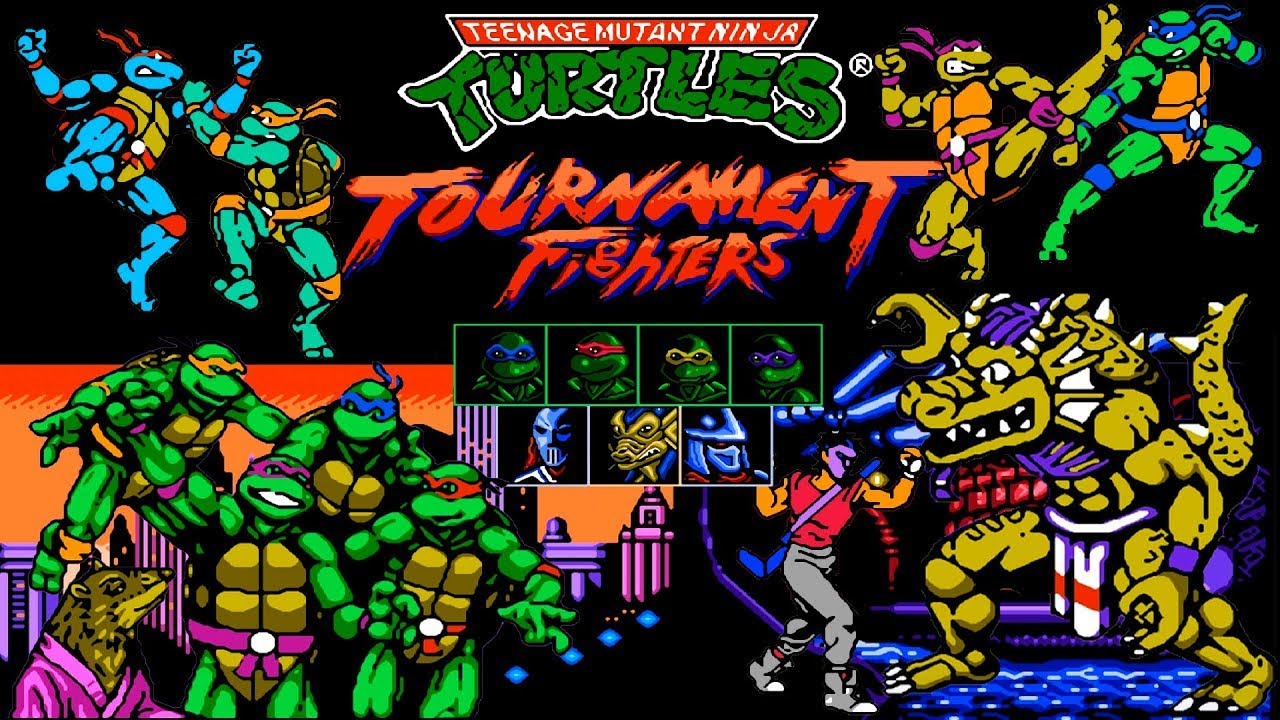 TEENAGE MUTANT NINJA TURTLES FIGHTING GAME - YouTube