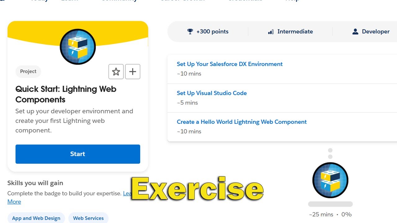 Quick Start Lightning Web Components Walkthrough Exercise - YouTube