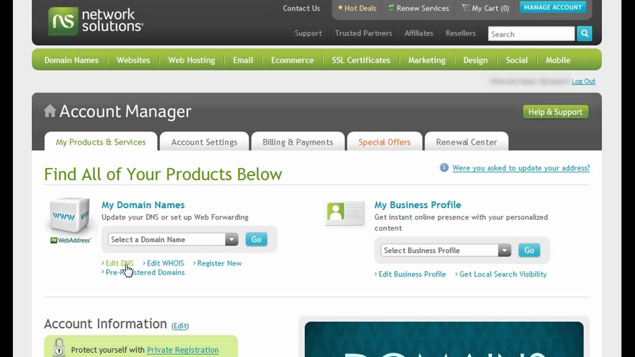 How to connect your Domain from Network Solutions to your Wix website ...