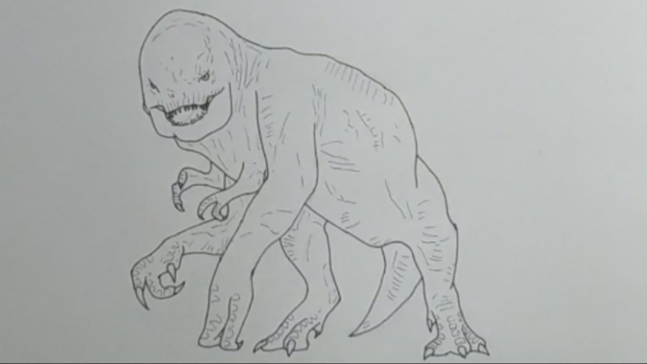 Drawing a D-rex from Jurassic World Rebirth | DDRAW - YouTube
