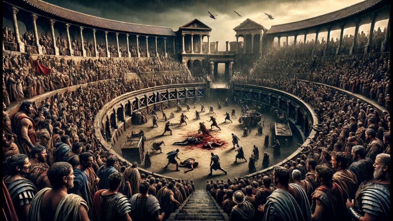 Bloody Shows How Romans Enjoyed Death and Torture in the Arena - YouTube
