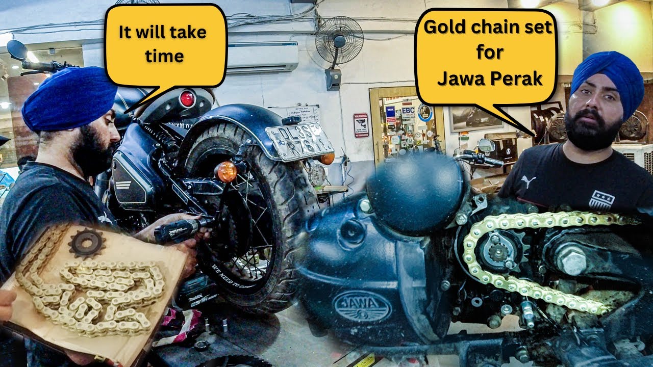 Gold Chain set for Jawa Perak at best price | Brass chain set with Gold ...