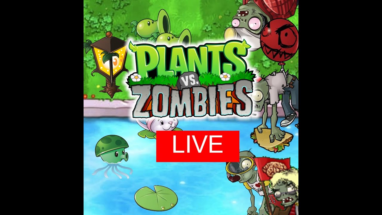 🟥Plants Vs Zombies Live! part 2🟥 - YouTube