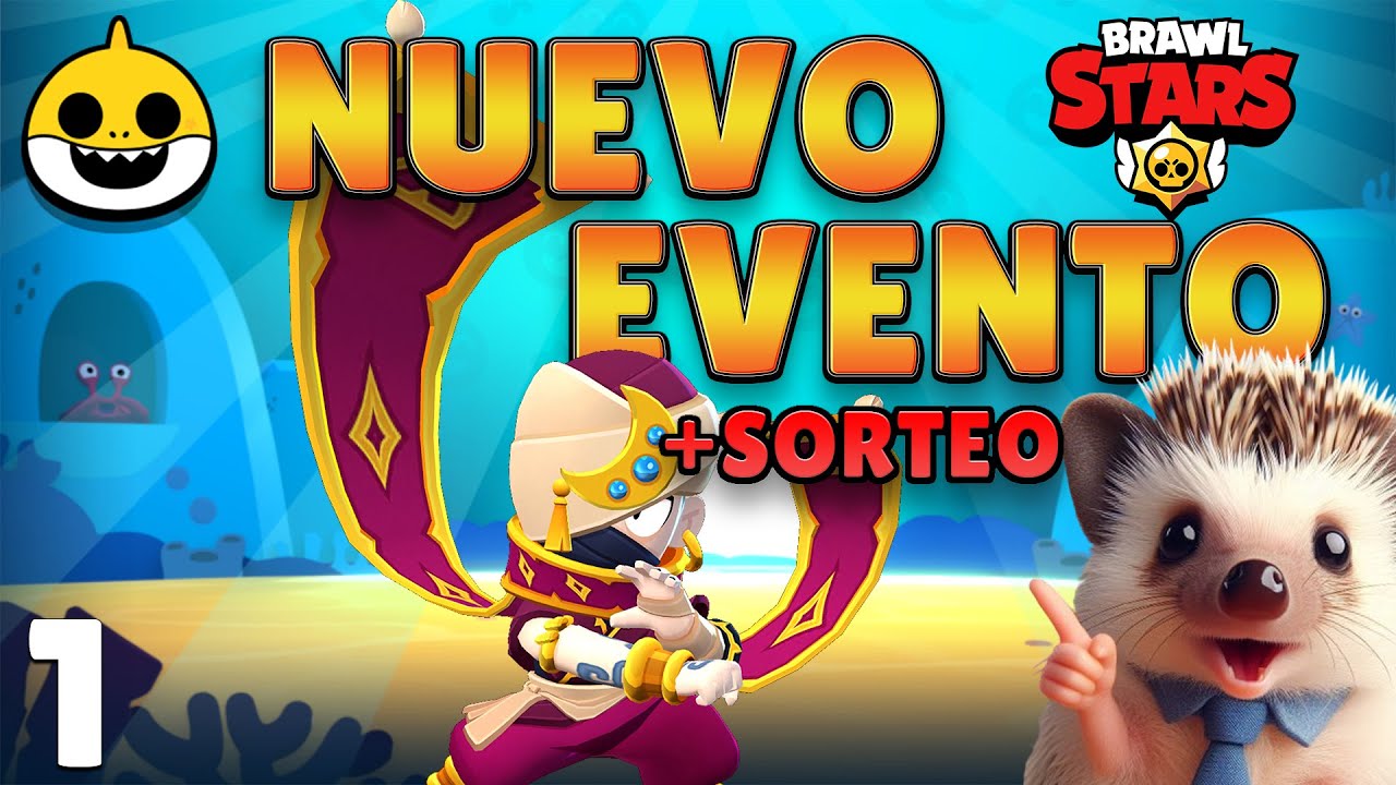 🦈NUEVO EVENTO BABY SHARK + SORTEO SKIN EDGAR😱🔥 en BRAWL STARS - YouTube