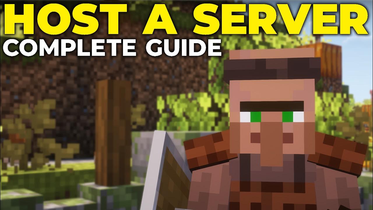 How To Host a Minecraft Server - YouTube