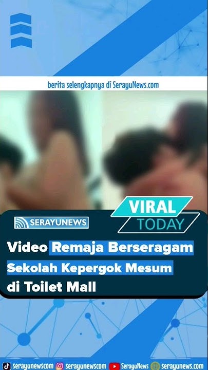 Viral Video Remaja Berseragam Sekolah Kepergok Mesum di Toilet Mall #viral #murid #siswa #news ...