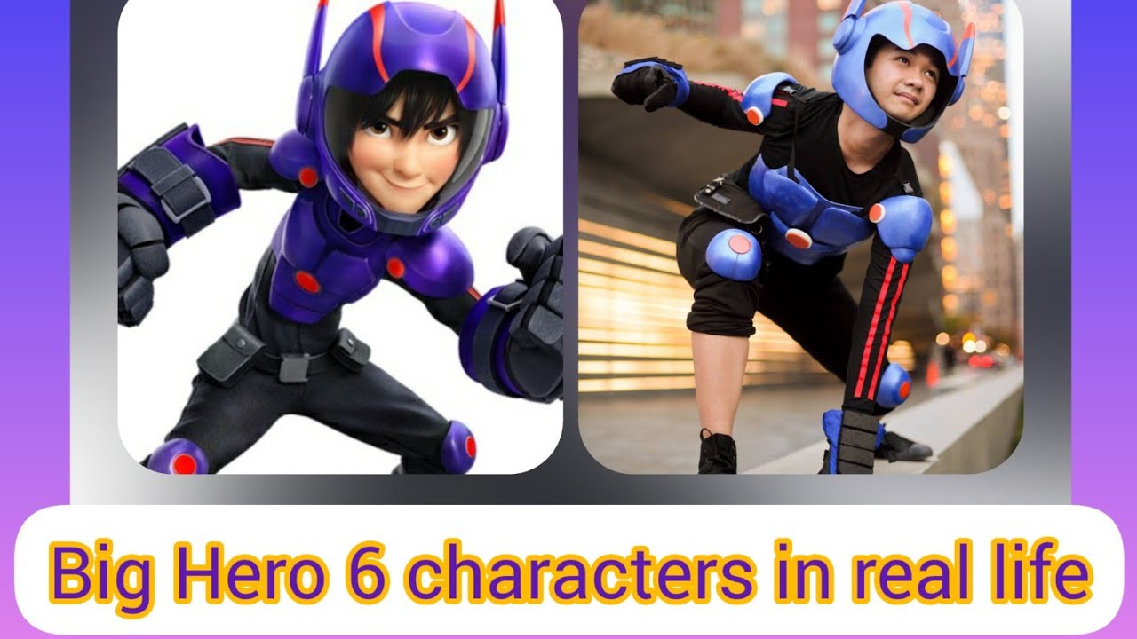 Big Hero 6 characters in real life, #bighero @Avocado01 - YouTube