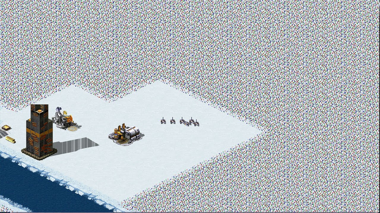 Red alert 2 | 7 vs 1 | frozen zone with hidden ARea | Prism tank - YouTube