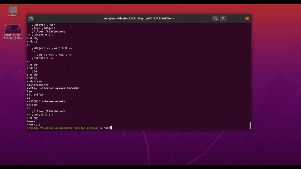 file content linux || head tail cat tac more and less command day with Sam - YouTube