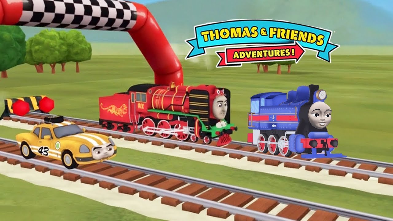 Thomas & Friends: Adventures! - New Car Engine Ace vs Yong Bao and Hong ...