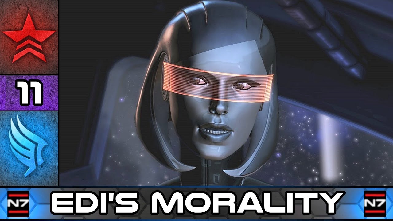 Mass Effect 3: EDI's Personality - Paragon Story Walkthrough #11 - YouTube