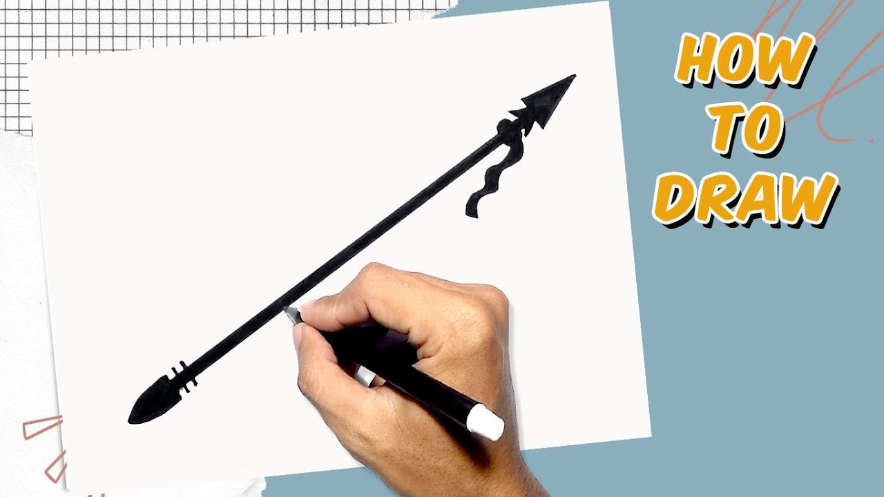 How to Draw Javelin - YouTube