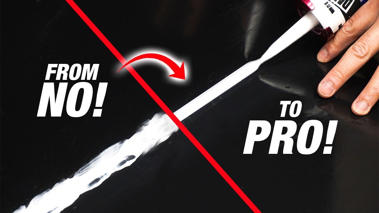 10 Secret Caulking Tips To Be A Master Caulking PRO! How To DIY - YouTube