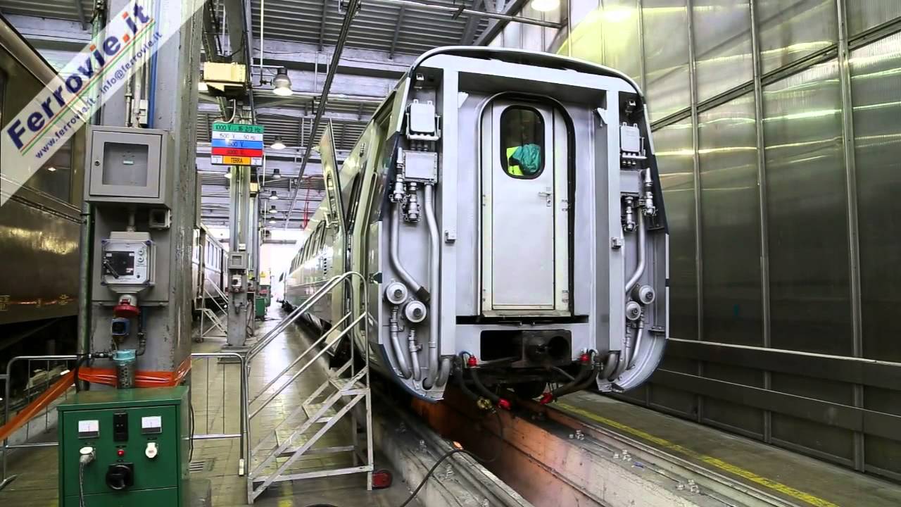 Dimostrazione pendolamento dell'ETR.401 - YouTube