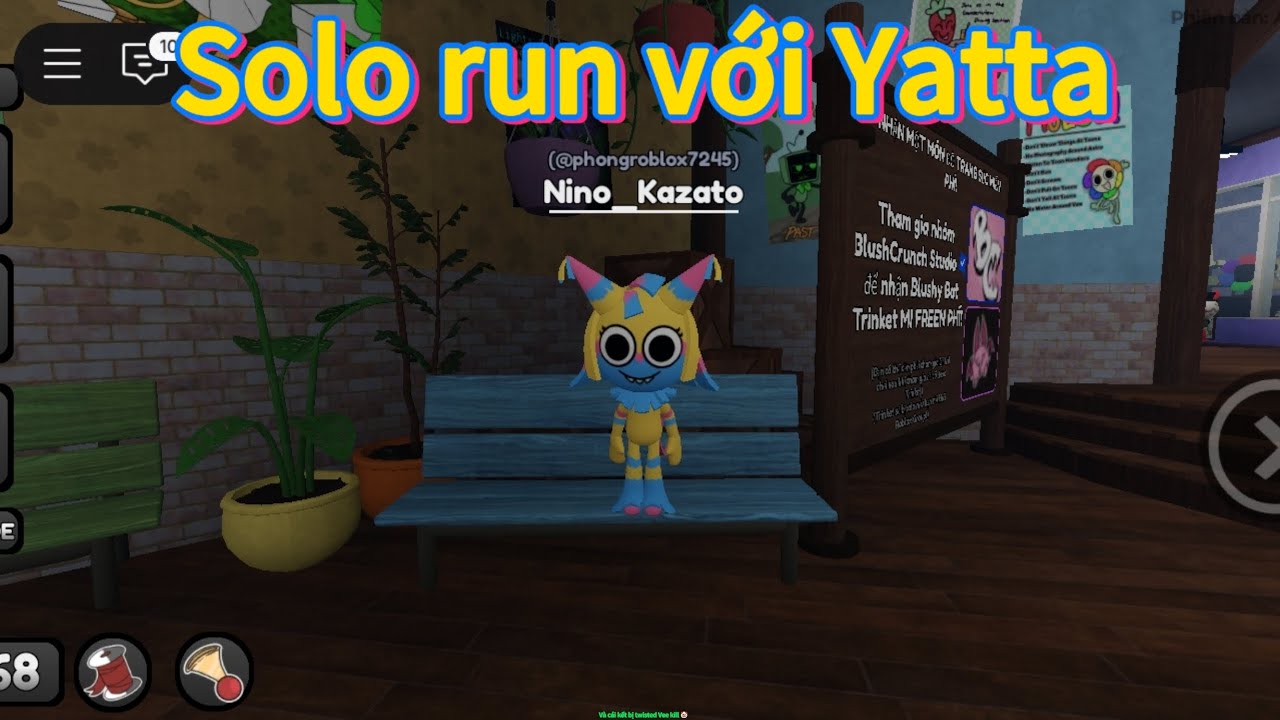 [Dandy's World] Solo run với Yatta - YouTube