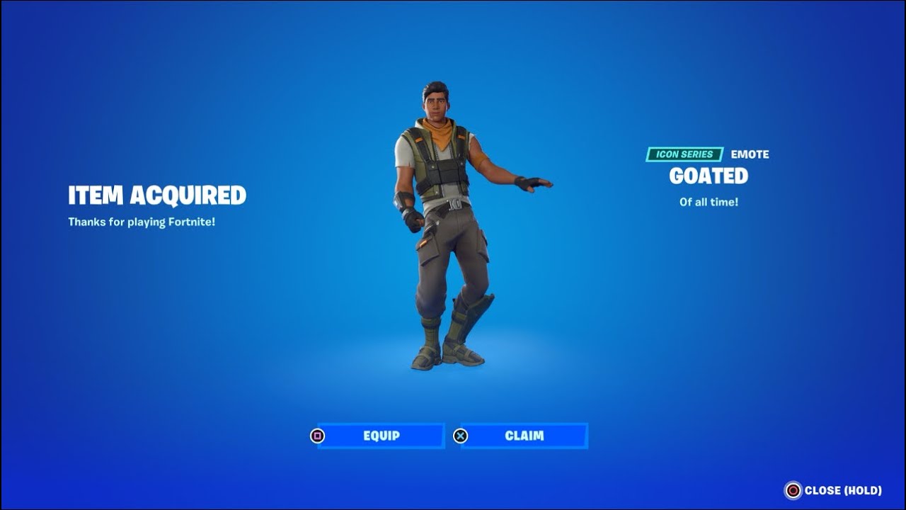 How To Get Goated Emote For FREE! (Fortnite) - YouTube