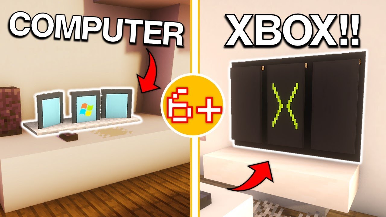 6 GAMING Builds For Your Setup! | Minecraft - YouTube
