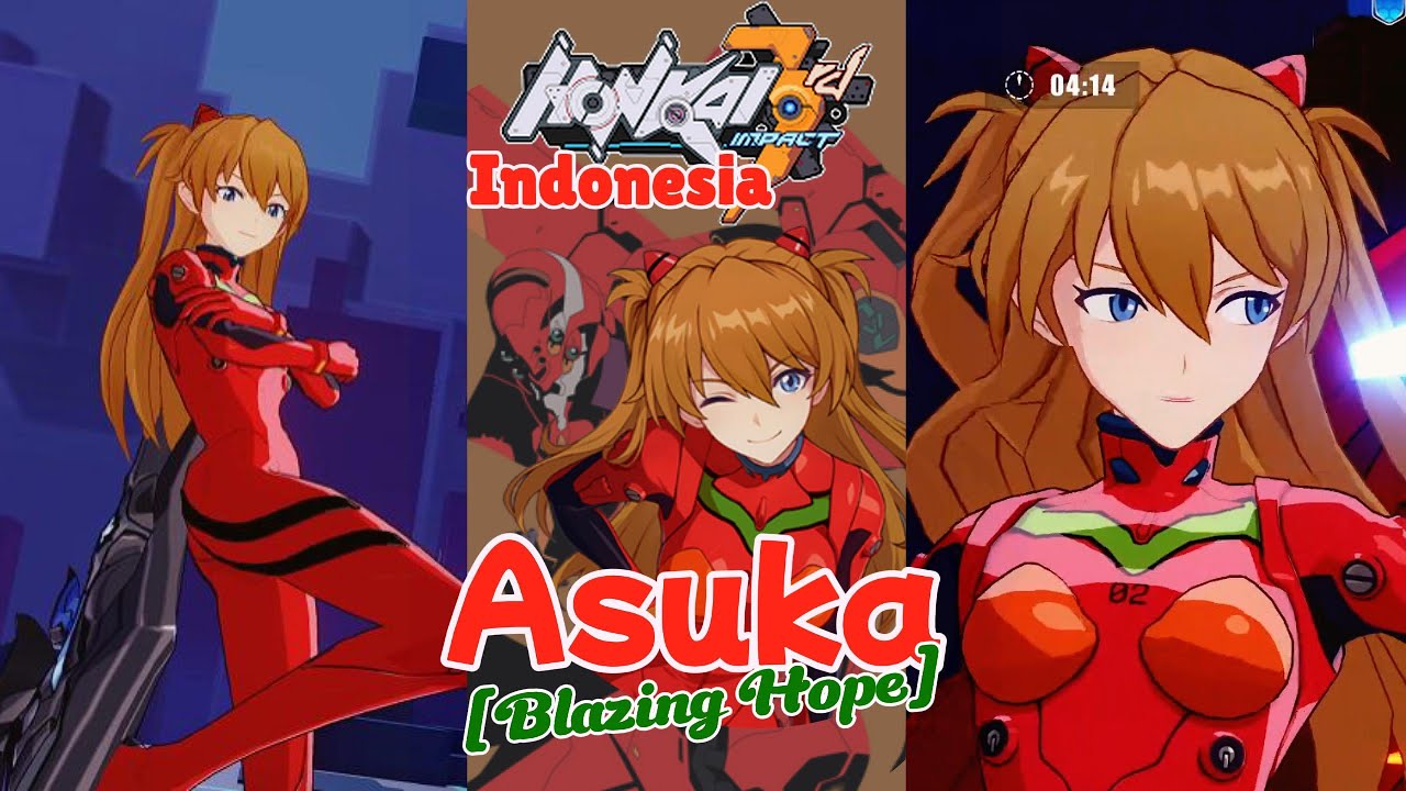 "anta baka" Asuka - Honkai Impact 3 x Evangelion - YouTube