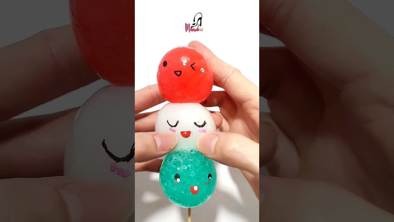 🍡 diy cute squishy 🍡 how to make squishy with nano tape | balloon nano ...