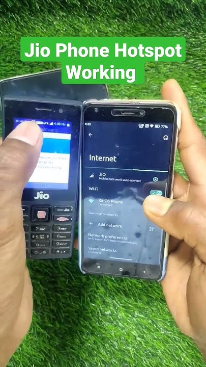 Enable Jio Phone Hotspot Without PC | jio phone me hotspot kaise on kare #jiophone #jiocustomRom ...