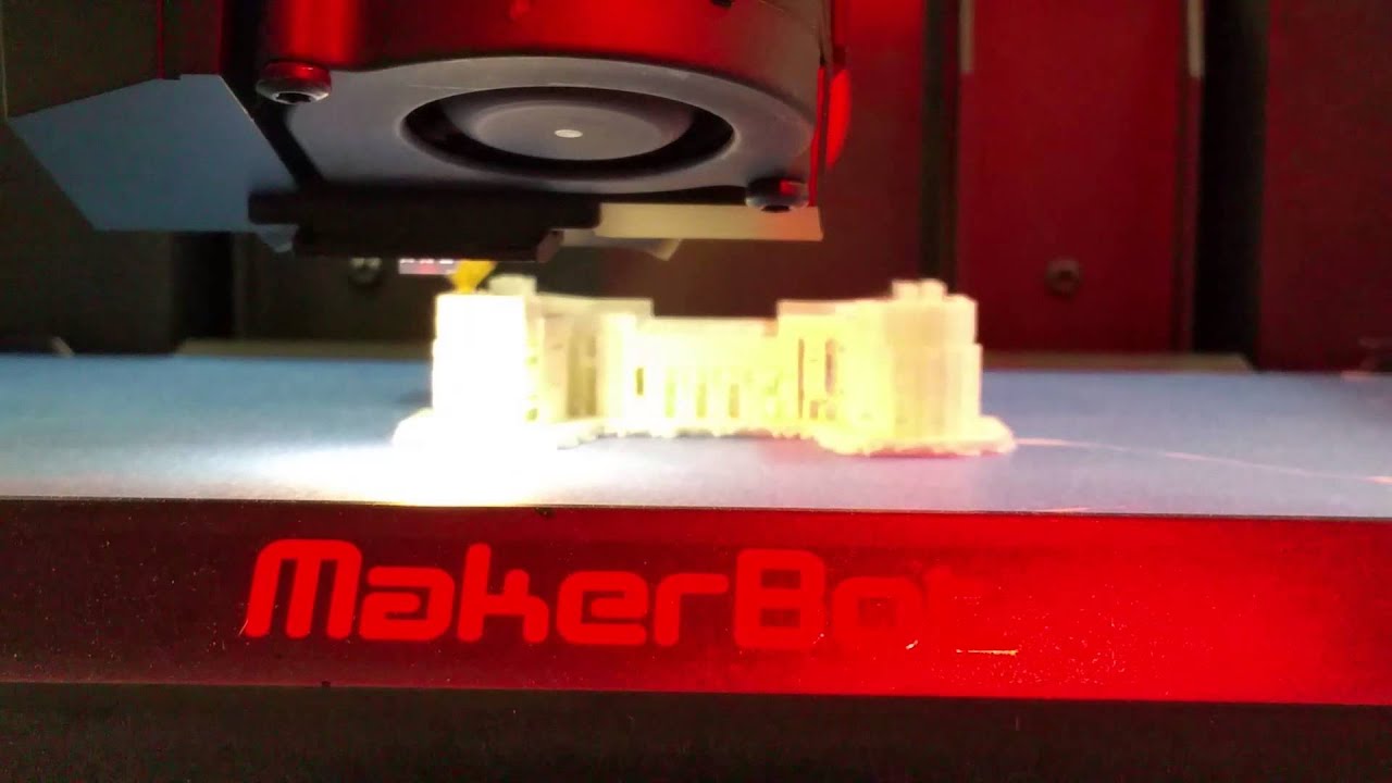 Makerbot at CSULB Design Department - YouTube