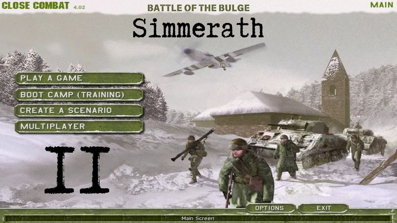 Close Combat 4 Battle of the Bulge E11 Simmerath (16 December 1944 ...