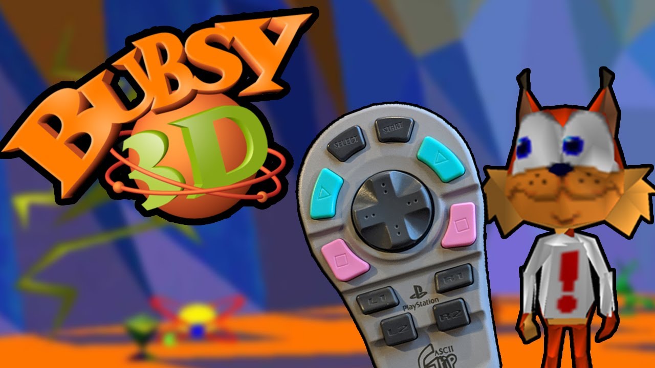 Bubsy 3D with ASCII's Grip Controller - Mike and Tony Tuesday - YouTube