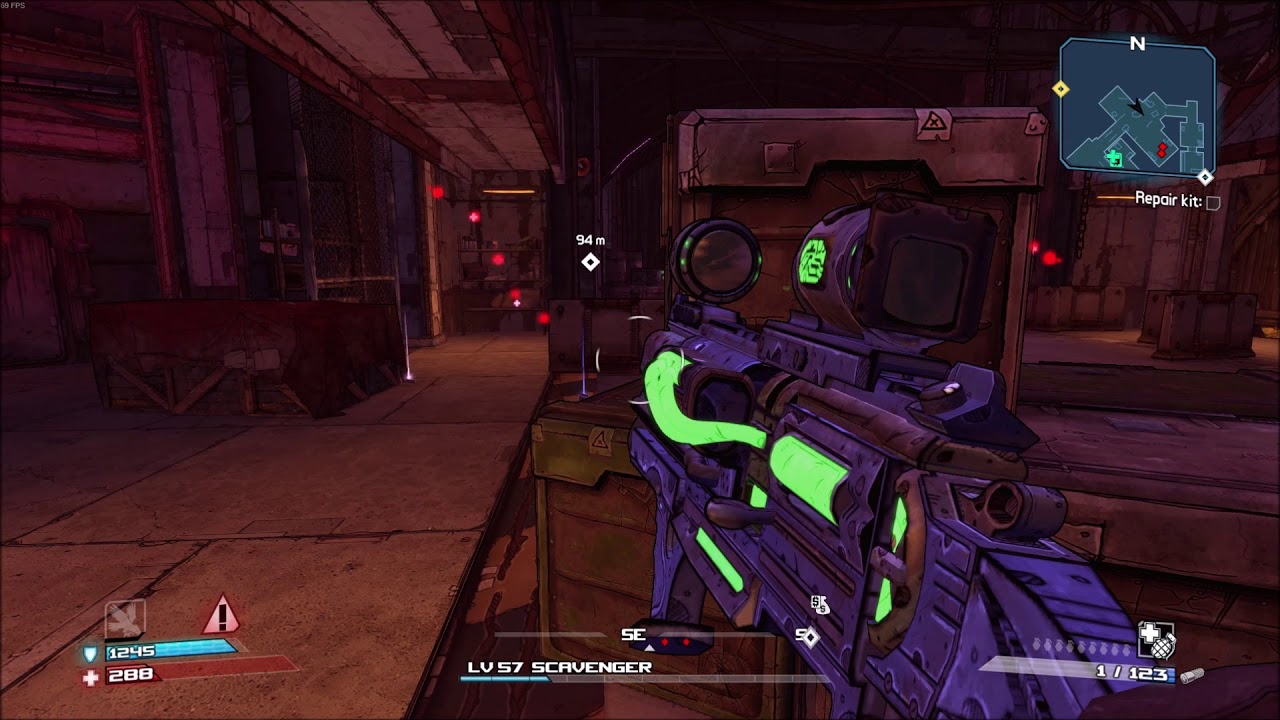Borderlands Prison Break kill Mr. Shank and Rescue Athena. - YouTube