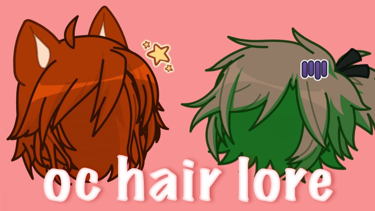 The lore for my ocs hair - YouTube