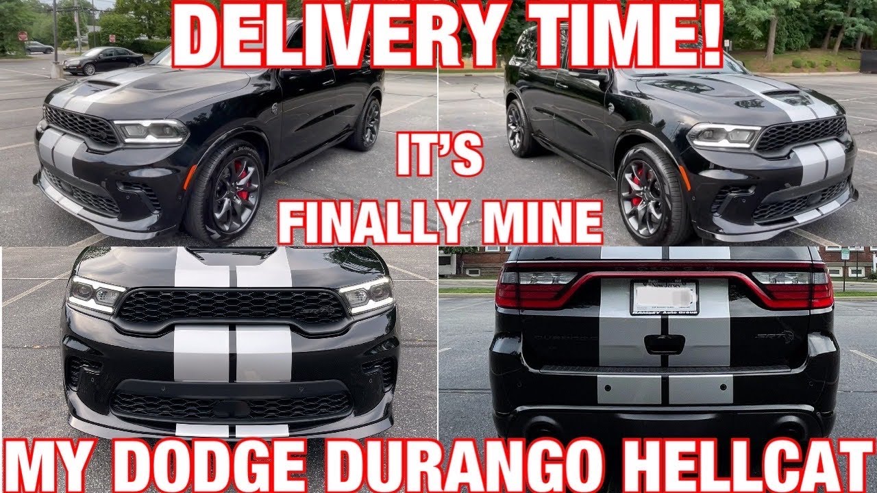 2021 DODGE DURANGO HELLCAT DELIVERY - Delivery & Review of my Durango ...