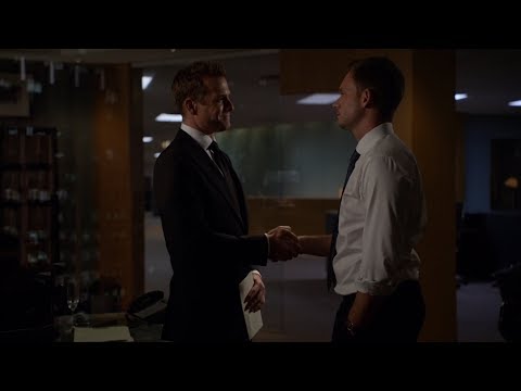 Mike takes Harvey's legendary office | Suits 6x16