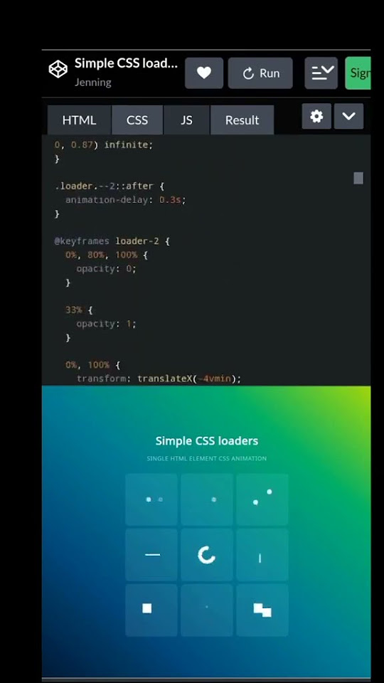 Loading Animation Html Livecoder Code Shorts Html Viral Css Youtube