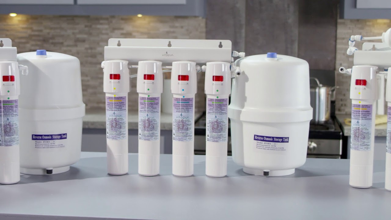 Vitapur Quick Connect Reverse Osmosis Treatment Systems - VRO-3Q, VRO ...