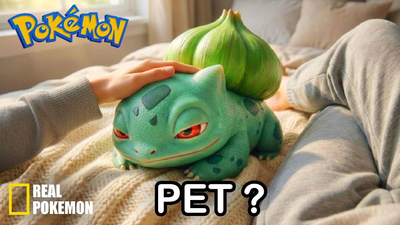 I Simulated Raising a Pet Bulbasaur In Real Life | Realistic Pokémon ...