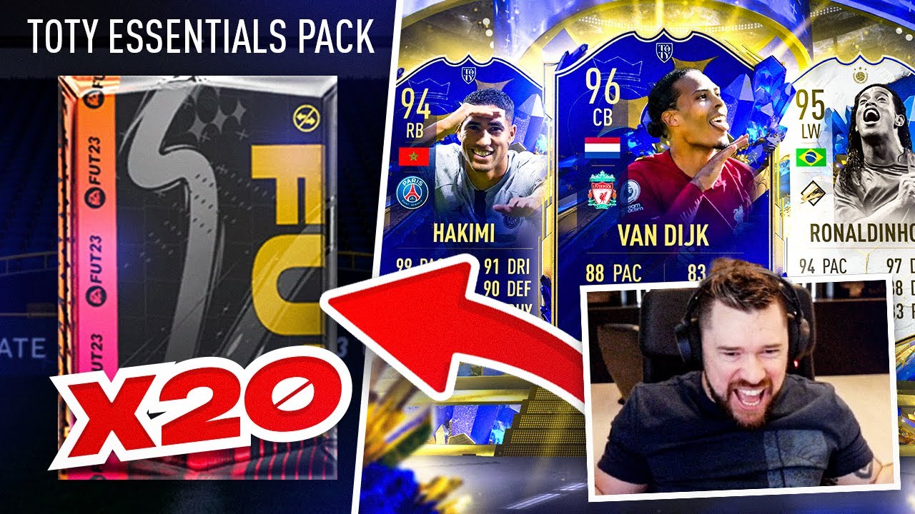 20x TOTY ESSENTIAL PACKS! - YouTube