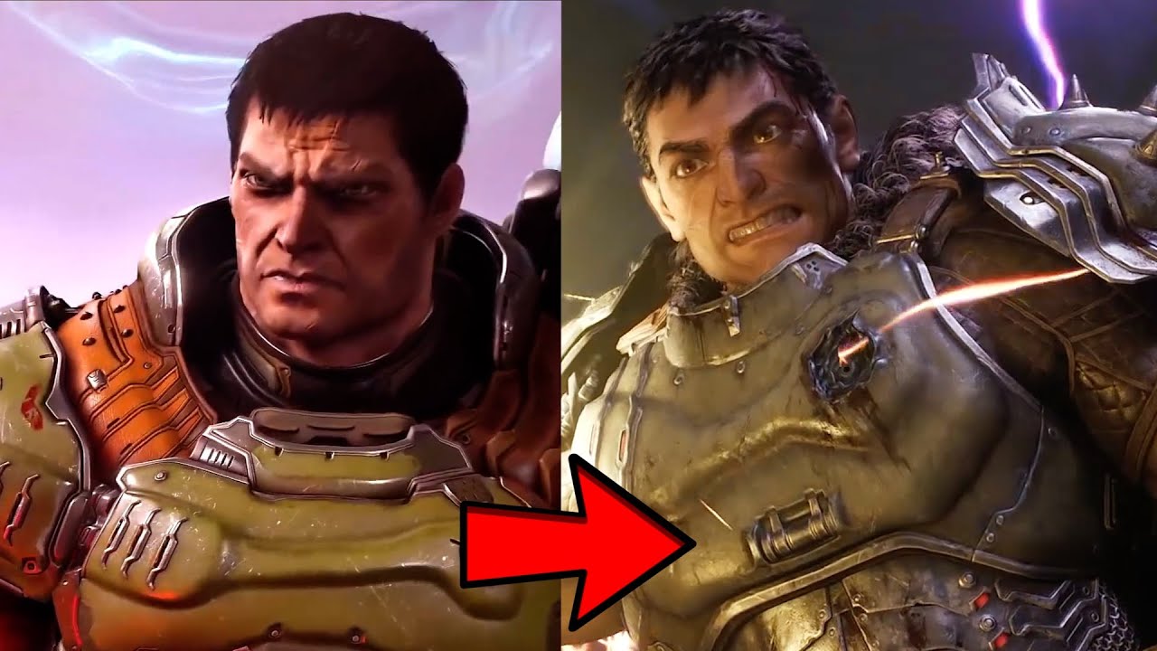 Change In Doom Guy Getting Angry And Badass Scenes - Doom The Dark Ages ...