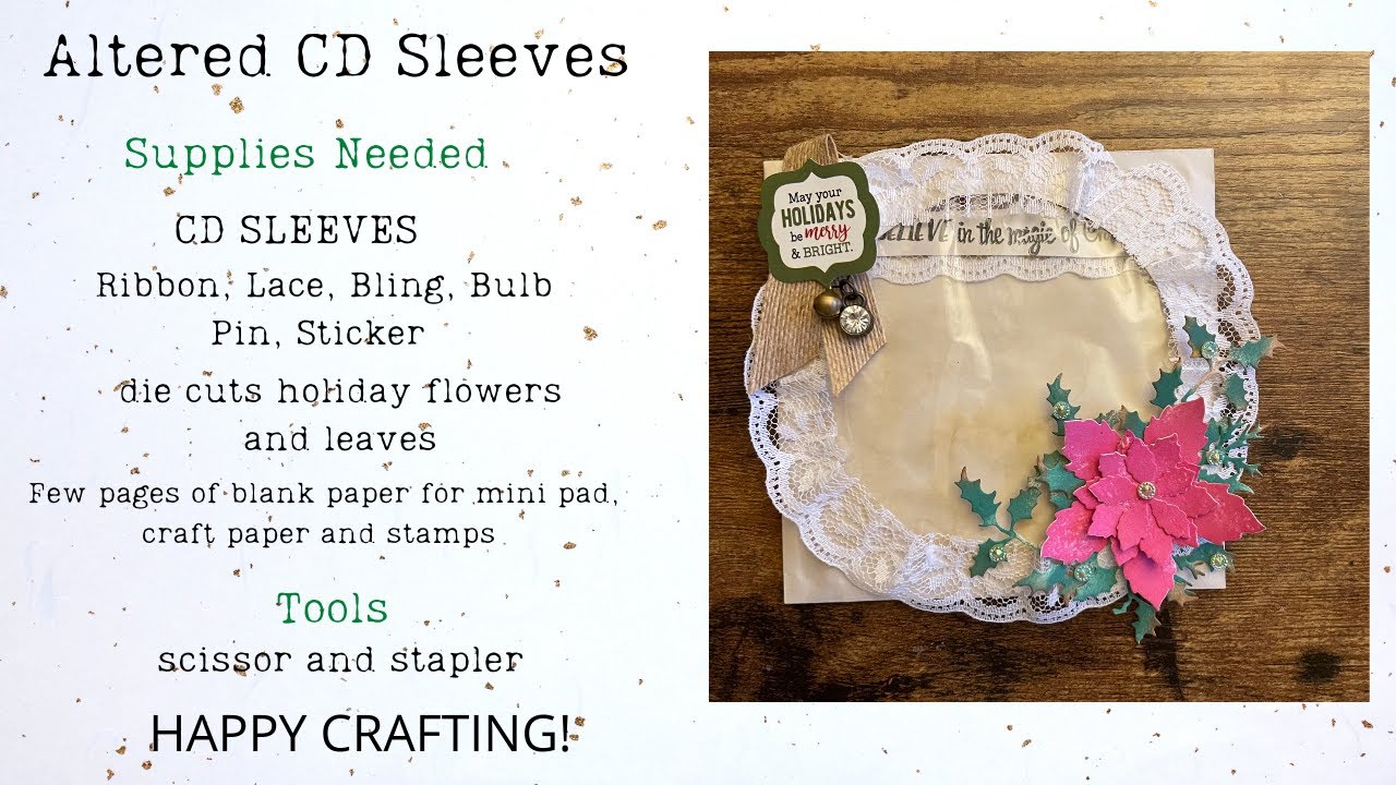 Altered CD Sleeves - YouTube