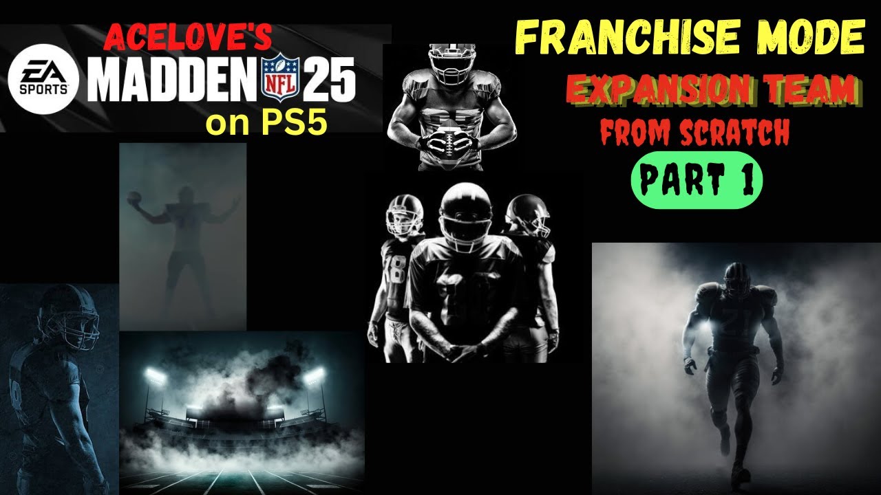 Madden 25. Created team colors and logo, (accidentally made for collage ...